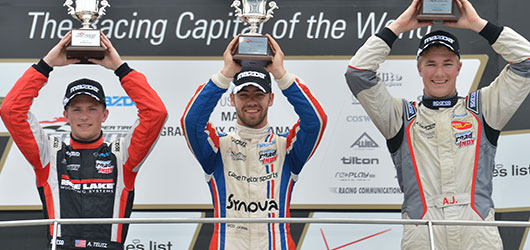 Jamin sweeps USF2000 races at Indianapolis