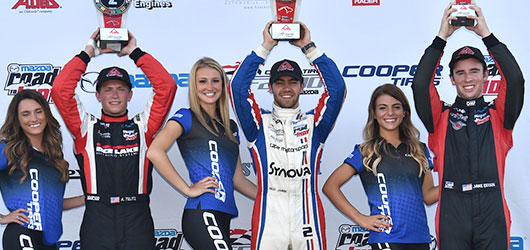 Jamin completes sweep of Mid-Ohio tripleheader