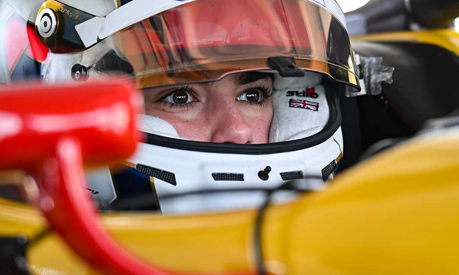 Chadwick Proud To Stand Tall for Female Drivers in INDYCAR