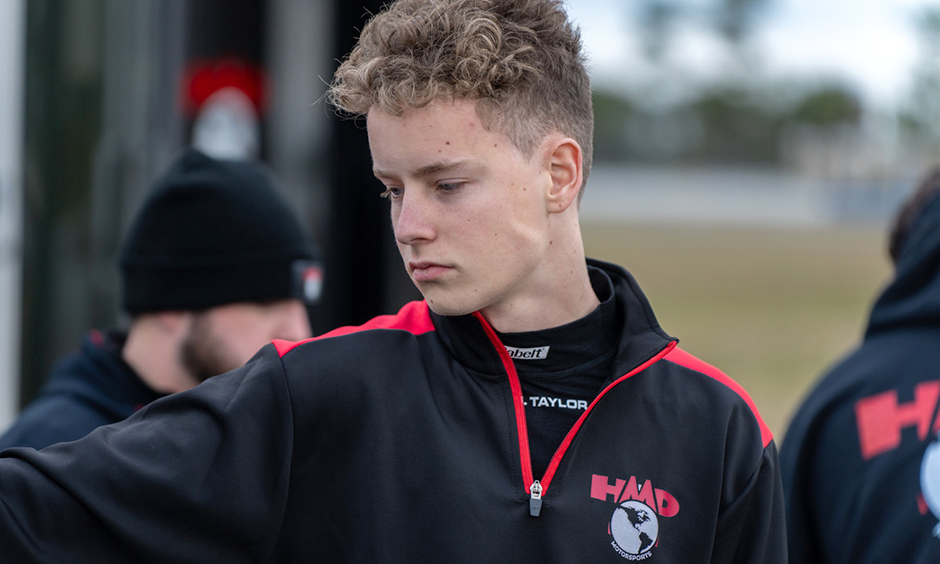 Teenager Taylor Joins HMD for Partial Season